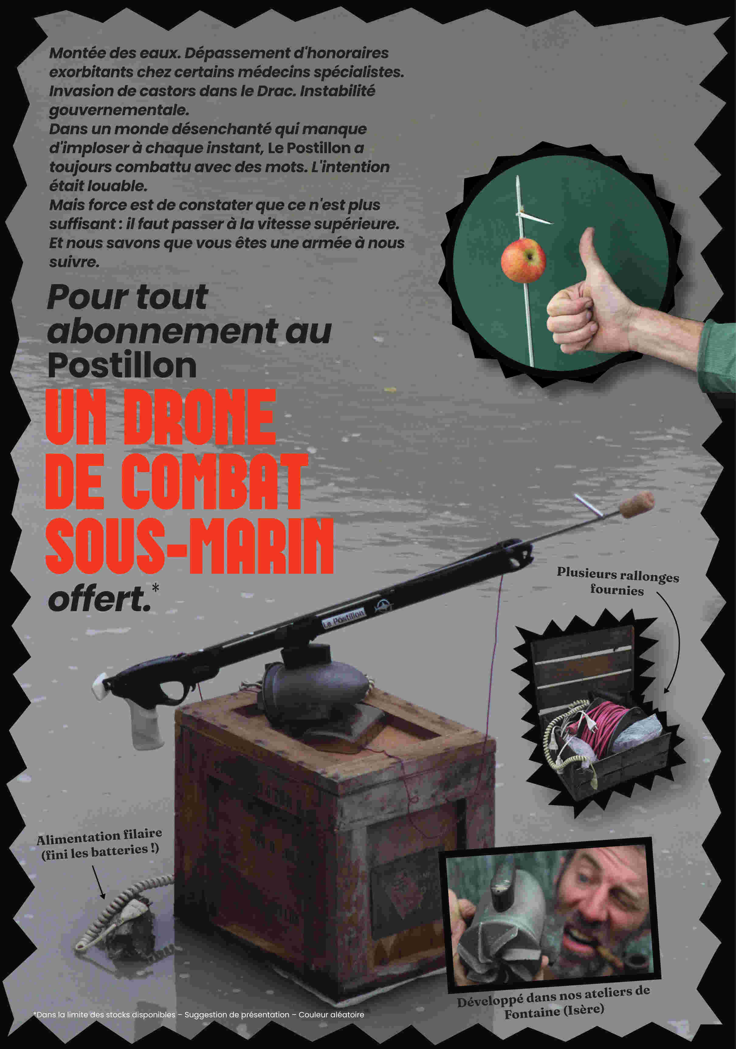 Le site du journal Le Postillon